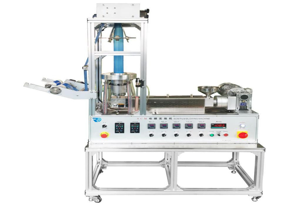 10-60rpm Laboratory Film Blowing Machine Color Masterbatch Dispersion ...